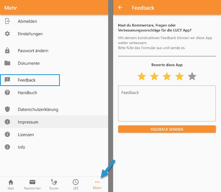 Quick Start Guide | LUCY App